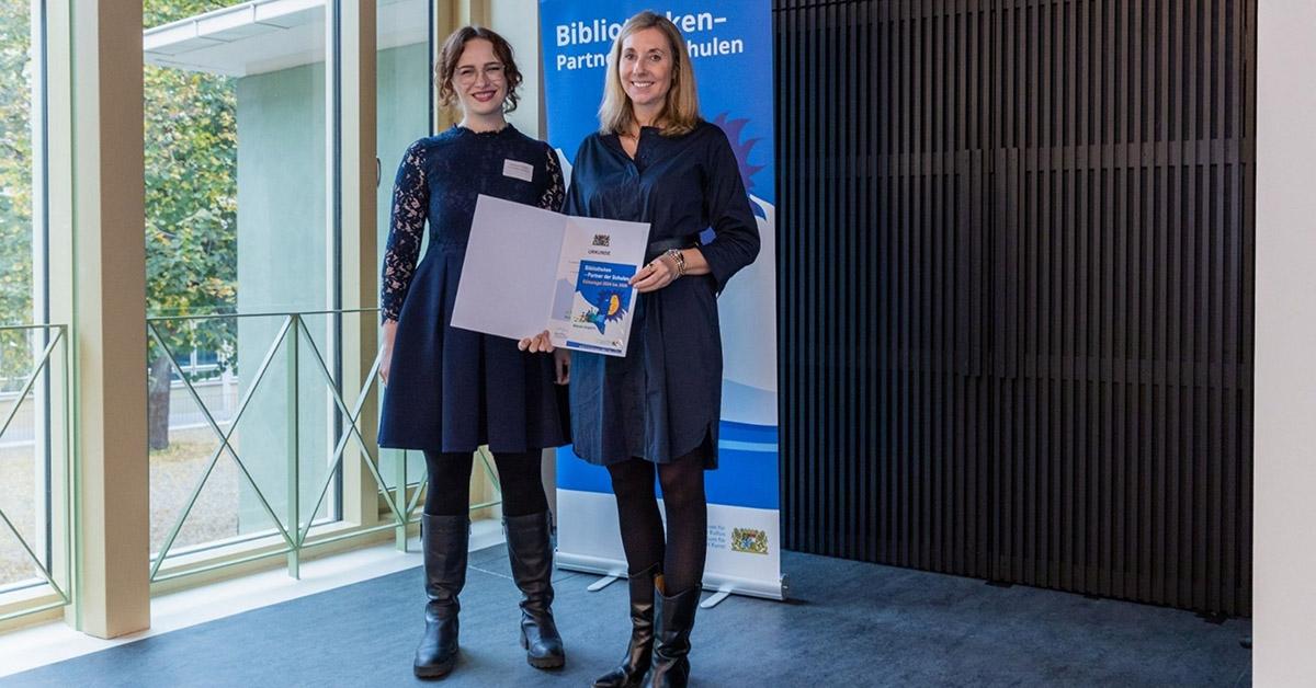 University Library Bayreuth Recognised as a "Partner of Schools"